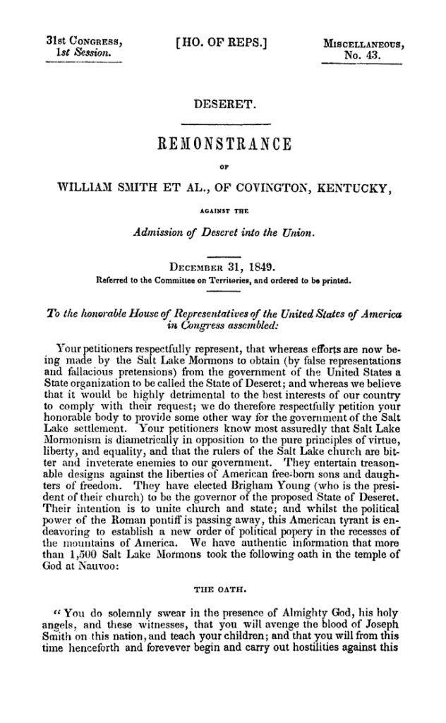 William B. Smith – REFORMED MORMONISM